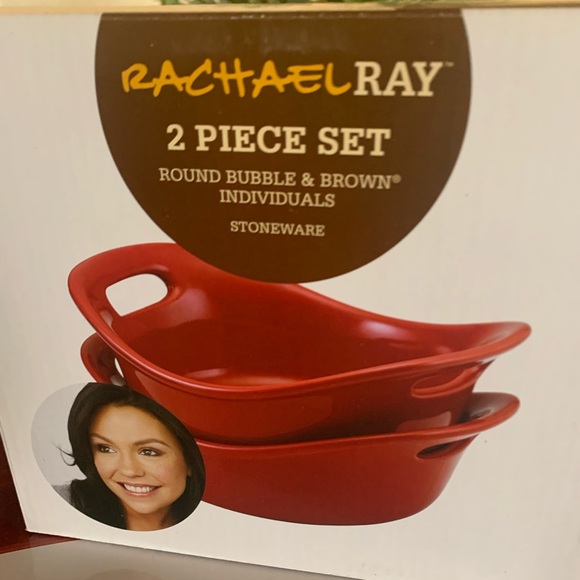 Rachael Ray | Kitchen | Rachael Ray Set 2 Oz Oval Stoneware Baking ...